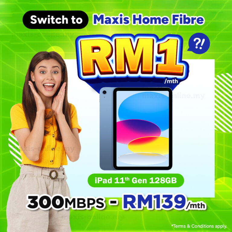 MaxisONE Home Fibre Plan | Maxis Internet